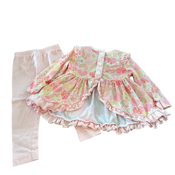 Ricrac & Ruffles | Matching Sets | Ricrac And Ruffles Pink Set Outfit ...